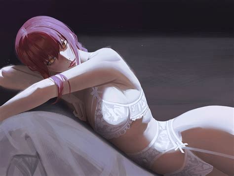 Makima White Lingerie Chainsawman Makima