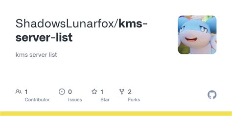 Github Shadowslunarfoxkms Server List Kms Server List