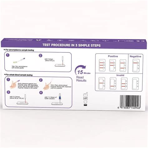 Dvot Hiv 12 Antibody Hiv P24 Antigen Test Kit