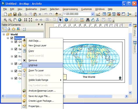 Adjusting The Symbology Used In ArcGIS Map Templates Division Of Archaeology Computer
