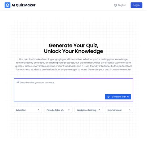 Ai Quiz Generator Ai Quiz Maker