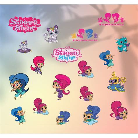 Shimmer And Shine Svg Bunde Shimmer And Shine Svg Shimmer Inspire Uplift