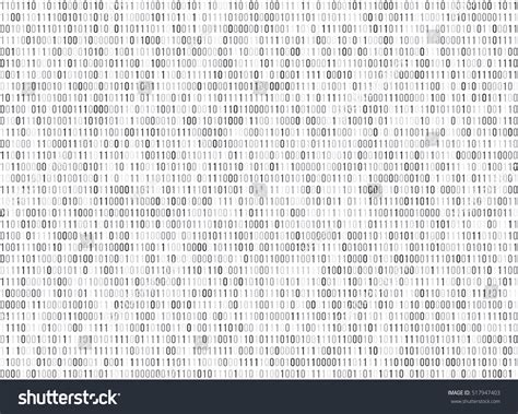 Binary Matrix Computer Data Code Seamless Stock Illustration 517947403