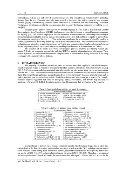 Sentence Embedding To Improve Rumour Detection Performance Model Pdf