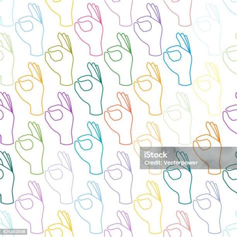 확인 성공 제스처 좋아요 예 계약 신호 원활한 패턴 인간 동의 최고의 승인 벡터 손 개념에 대한 스톡 벡터 아트 및 기타 이미지 개념 결정 긍정적인 감정 표현