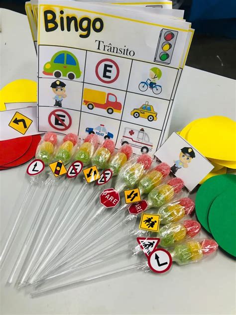 Lembrancinha Semana Do Trânsito Festa Temática De Carros Decoração