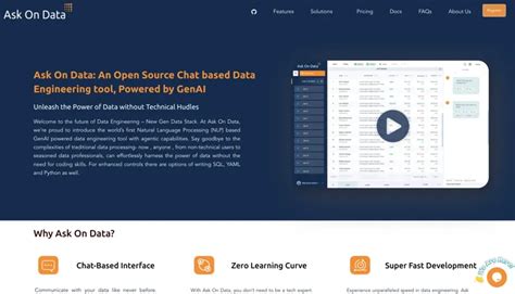 Ask On Data Reviews Features Pricing Alternatives Toolbitai