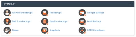 Easily Restore Backups Using Jetbackup In Cpanel Knowledge Base