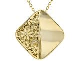 14k Yellow Gold Dune Ricami 18 Necklace Sfo162 Jtv