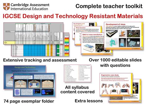 Cambridge Igcse Dandt Complete Teacher Toolkit Teaching Resources