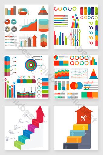 Light Bulb Technology Progress Flow Chart PPT Element PowerPoint PPTX Template Free Download