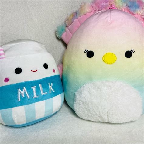 Squishmallows Toys Squishmallows Big Squishy Cuddly Pretty Pink Cute Plush Lot Poshmark