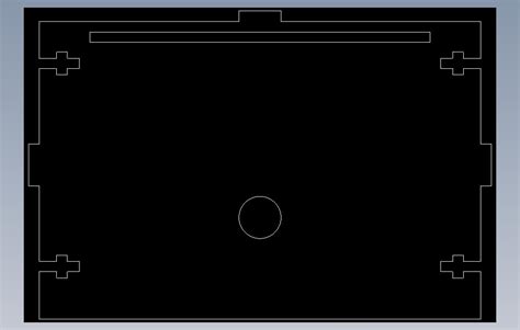 热敏打印机外壳 Autocad 模型图纸免费下载 懒石网