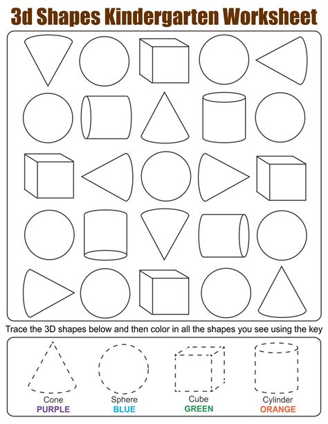 Free Shape Tracing Worksheets Preschool And Kindergarten Worksheets