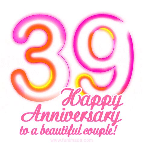 Happy 39th Anniversary To A Beautiful Couple Download On