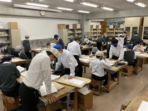中学1年技術家庭科の授業 城北学園 城北中学校高等学校