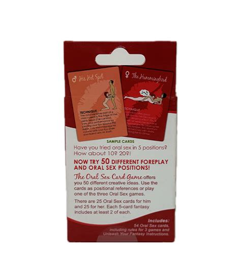 Juego De Cartas Oral Sex Secret Vibes