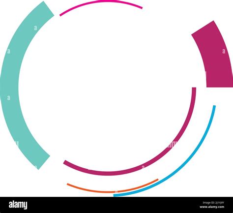 rotating geometric sci fi gui ui hud circle circular icon element