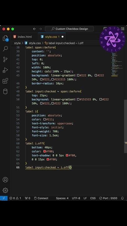 Mind Blowing Css Switch Ui No Javascript Needed 🚀 Coding Cssanimation Webdevtutorial Youtube