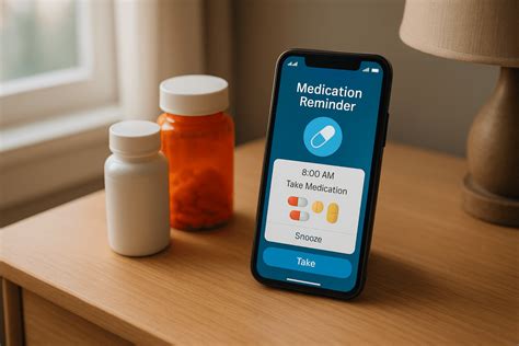 Pill Reminder With Supplement Alerts Useful Vitamins