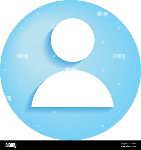 User Avatar Ui Button Icon Stock Vector Image And Art Alamy