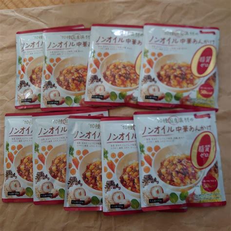 ノンオイル中華あんかけ 9パックセット〈レトルトパウチ食品〉 メルカリ