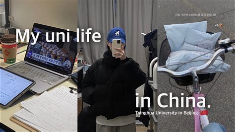 中文 중국 칭화대학교 기말고사 스터디 브이로그 시험기간에 스트레스를 많이 받아서 돼지가 되었습니다🐷 중국에서 보내는
