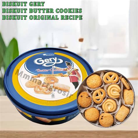 Jual Gerry Hollanda Cookies Butter Biskuit Kukis Mentega 255gr