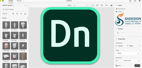 Tài Khoản Adobe Dimension 01 Năm Giá Rẻ