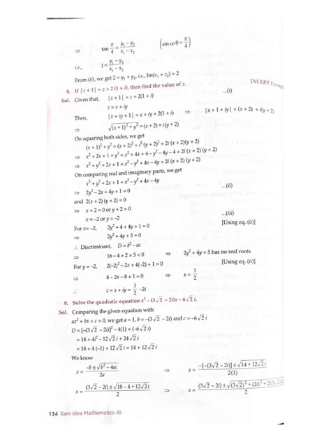 Ch 4 Complex Number Part 2 Pdf
