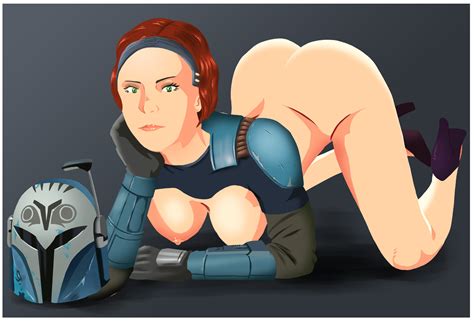 Rule 34 1girls 2d All Fours Ass Ass Up Bo Katan Kryze Bottomless