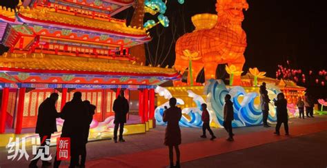 欢乐京津冀 一起过大年｜大运河畔赏花灯腾讯新闻