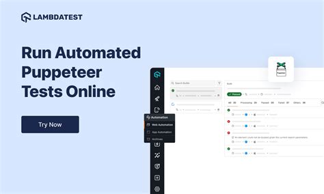 Puppeteer Testing On Cloud Automate Puppeteer Tests With Lambdatest