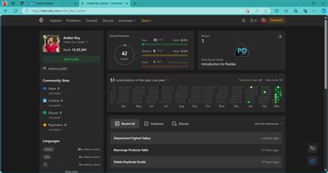 Aniket Roy On Linkedin Leetcode30dayschallenge Leetcode