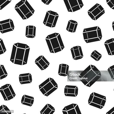 3d 다각형 원활한 패턴 흰색 배경의 아이콘 2차 도형에 대한 스톡 벡터 아트 및 기타 이미지 2차 도형 3차원 형태 개념 Istock