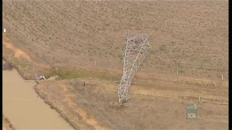 Sp Ausnet Investigates Collapsed Pylons Abc News