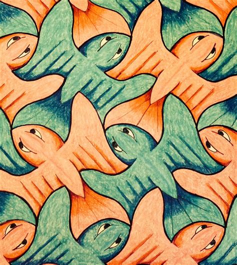 Escher Type Tessellations