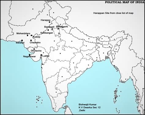 Class 12 History Cbse Map List Solved 2023 24