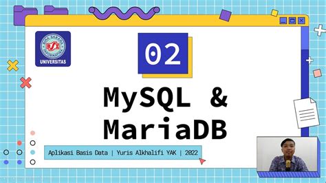 mysql and mariadb 2 aplikasi basis data youtube