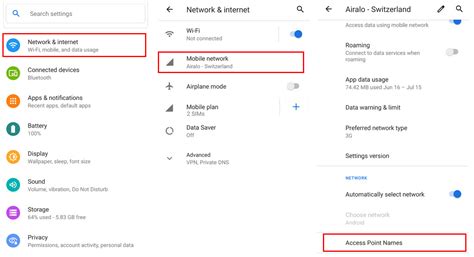 Access Point Names For All Networks