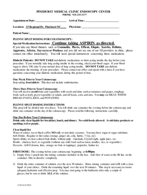 Fillable Online Suprep Bowel Prep Split Dosing For Colonoscopy Fax