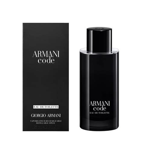 Giorgio Armani Code 42 Oz Eau De Toilette Perfüme Refillable Spray For