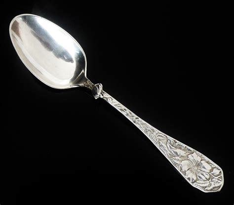 Antique Sterling Silver Spoon American Ms Smith And Co Of Detroit C