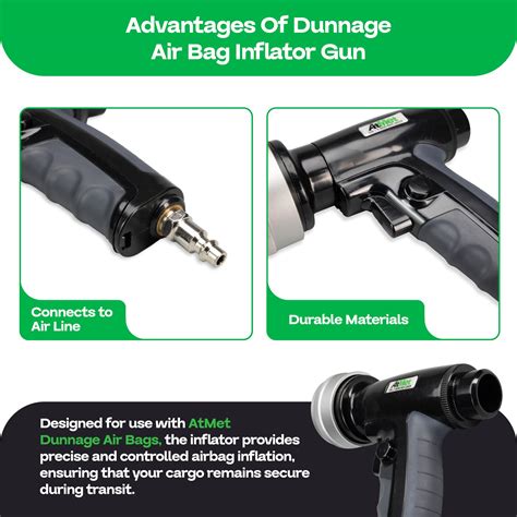 Dunnage Bags Air Gun Connects To Air Line Atmet