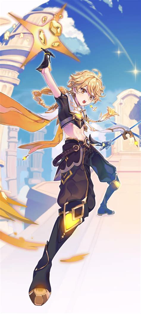 Day Three Of Aether And Yoimiya Art Until I Finish Building Yoimiya Because This Ship Is Smol