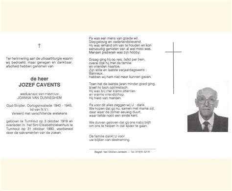 Turnhout Van Vroeger Bidprentjes Van Oud Strijders Wo Ii