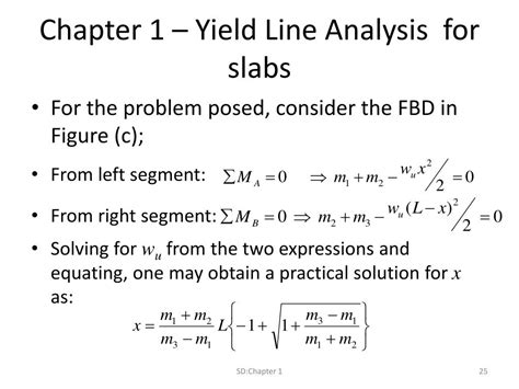 PPT Chapter 1 Yield Line Analysis For Slabs PowerPoint Presentation ID 2538051