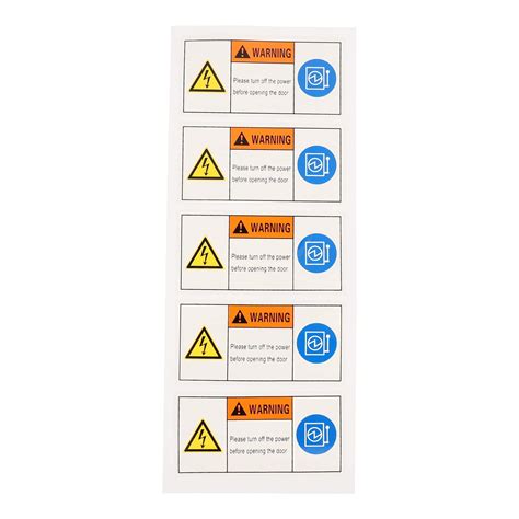 Electrical Box Warning Labels At Michael Mahoney Blog