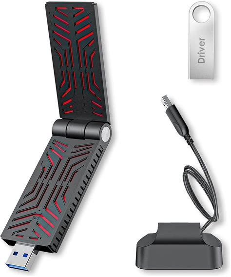 Amazon Com Wavlink Ax Usb Wifi Adapter Usb Dual Band High Gain Antenna Ghz Ghz