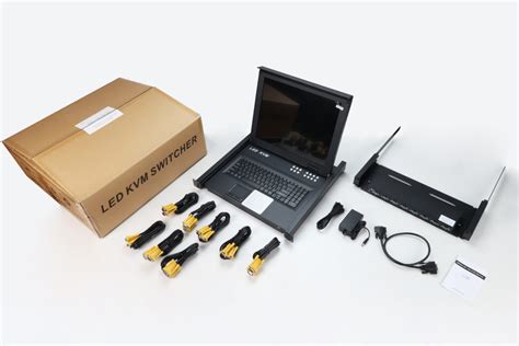Mt Viki Kvm Factory Inch U Rackmount Vga Kvm Console